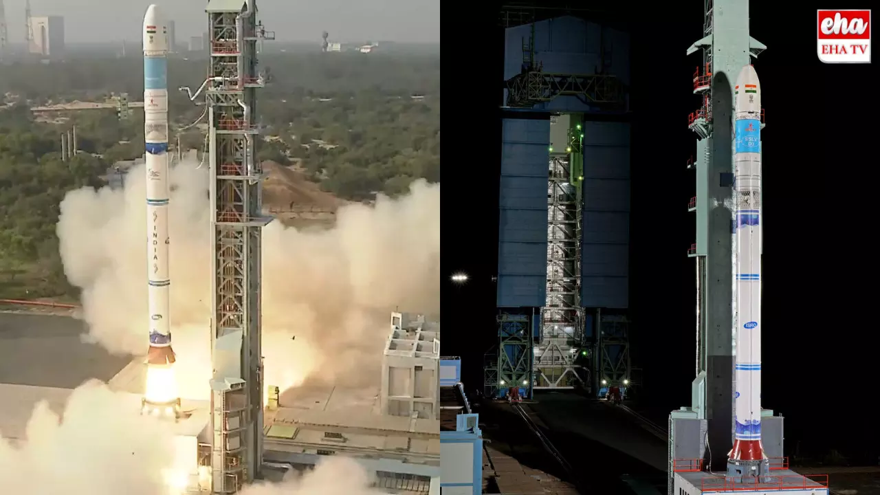 SSLVD-3Rocket Launch : అంతరిక్షంలోకి దూసుకెళ్లిన ఎస్‌ఎస్‌ఎల్‌వీడీ-3 ...